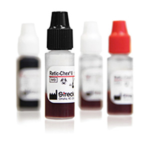 Контроли Streck: Para 12, STaK-Chex, Retic-Chex, Cal Chex, ESR-Chex